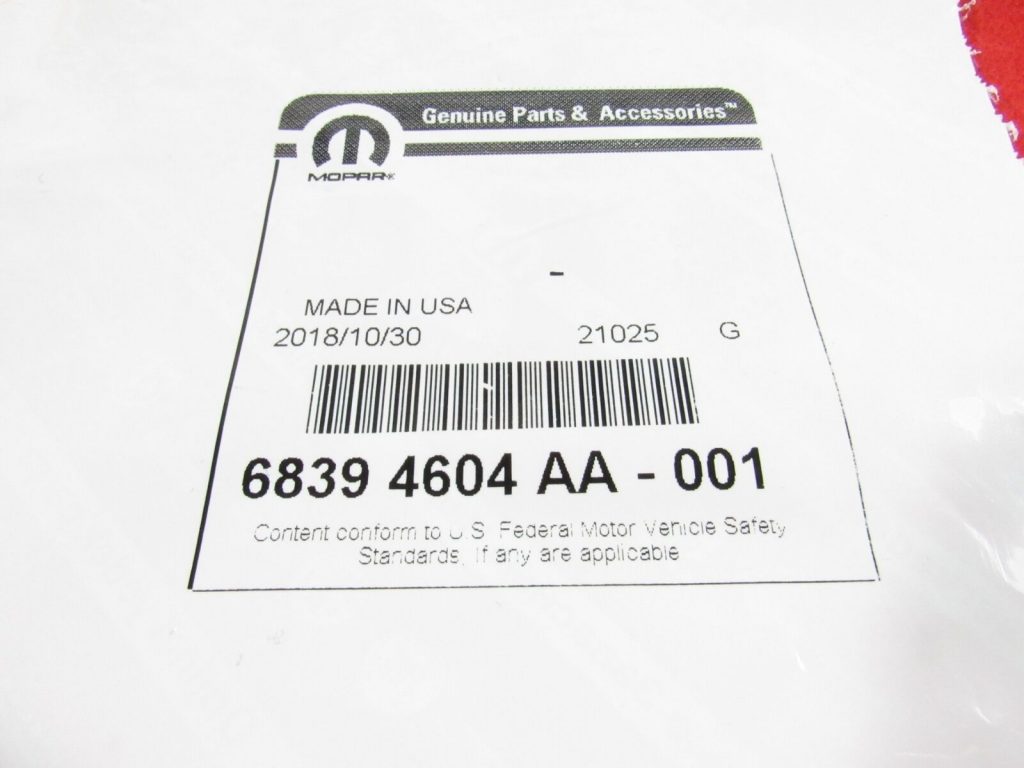 DODGE CHALLENGER 1320 Angry Bee Drag Pack Emblem Badge R&L Side NEW OEM ...