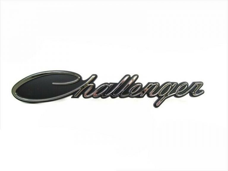 2015-2020 DODGE CHALLENGER CHROME EMBLEM BADGE NAMEPLATE OEM NEW MOPAR ...