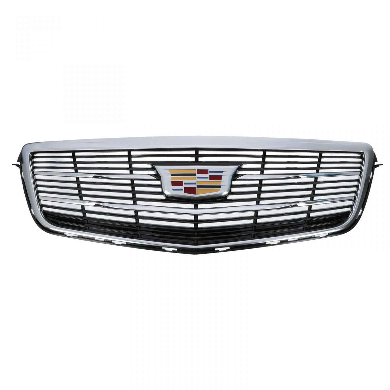 OEM NEW 2015-2019 Cadillac ATS Front Grille w/ Emblem Chrome 22879627 ...