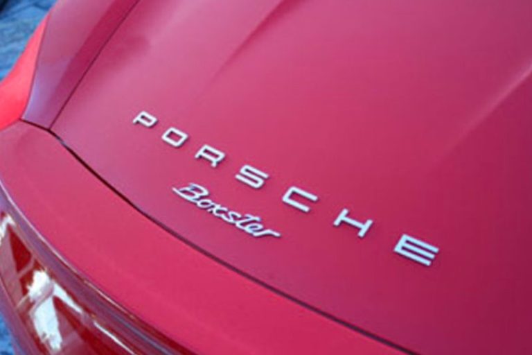 OEM Porsche Boxster Emblem Set In Chrome New - KLP Customs